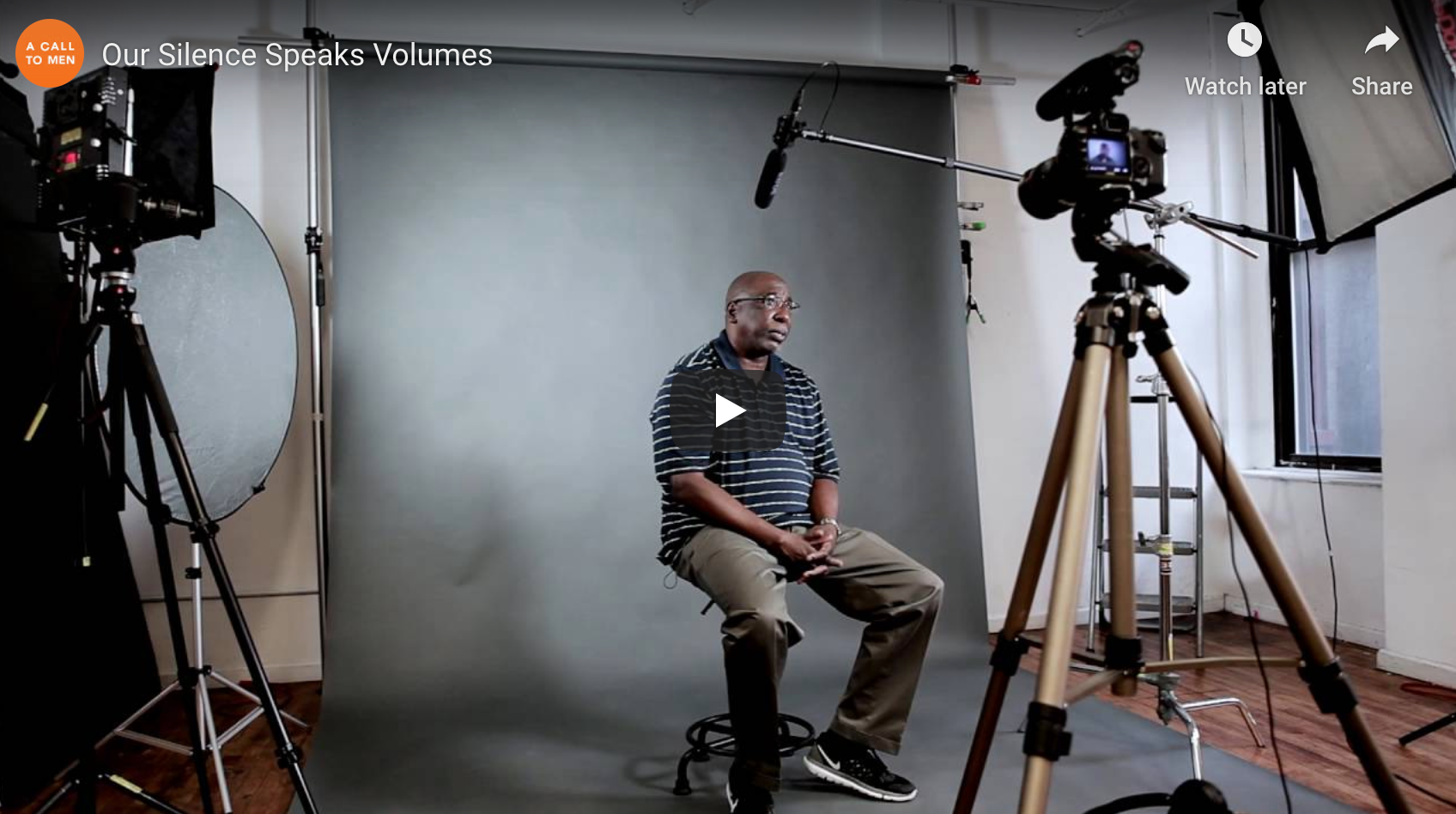 Video: Our Silence Speaks Volumes — Tony Porter - A Call to Men