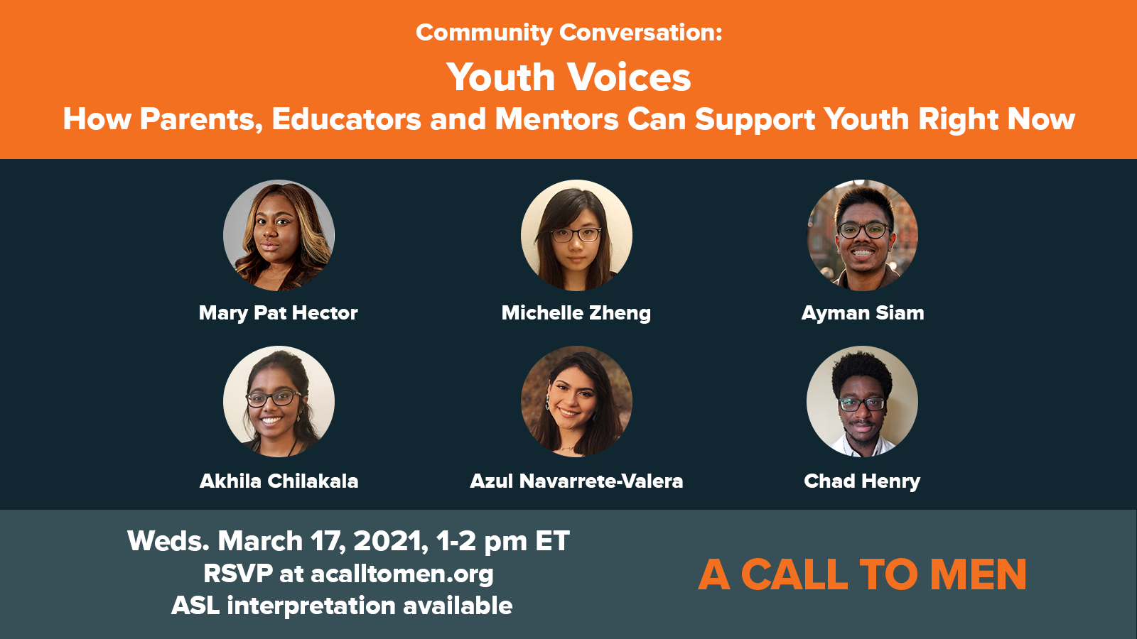 Community Conversation: Youth Voices – How Parents, Educators, and ...