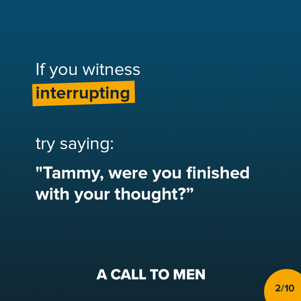 A Call to Allies to Interrupt Microaggressions - A Call to Men
